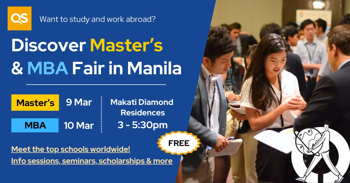 QS Discover Master's and MBA Fair 2024 | Free Registration - Careers Filipino